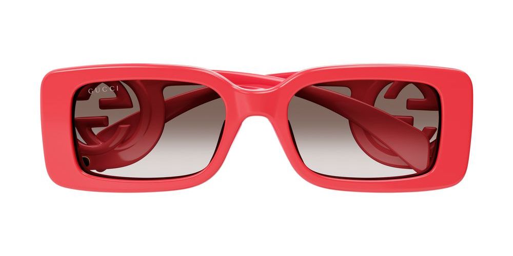 Gucci GG1325S women Red Rectangle Sunglasses – Otticanet USA