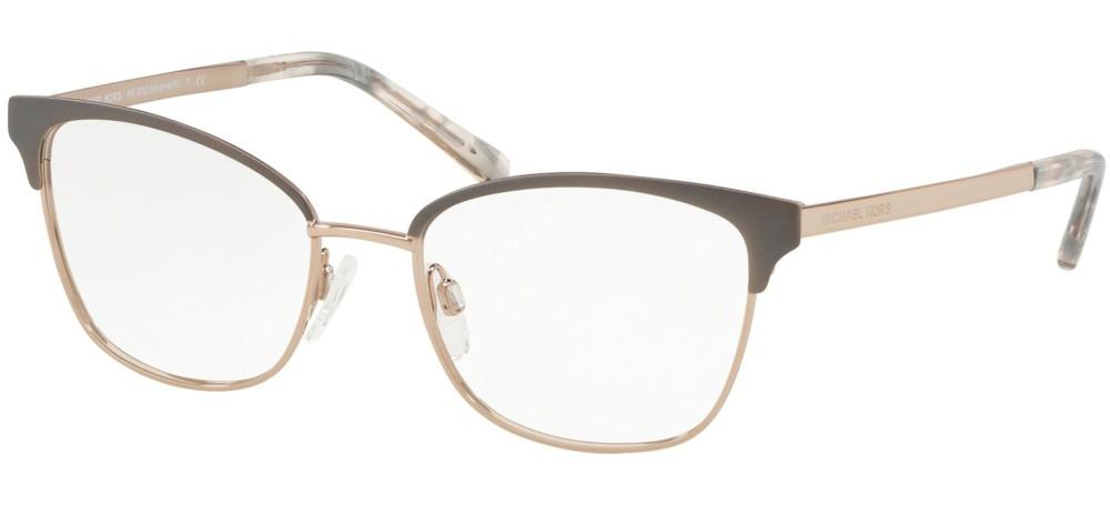 Michael Kors ADRIANNA IV MK 3012 women Ruthenium Geometric Eyeglasses ...