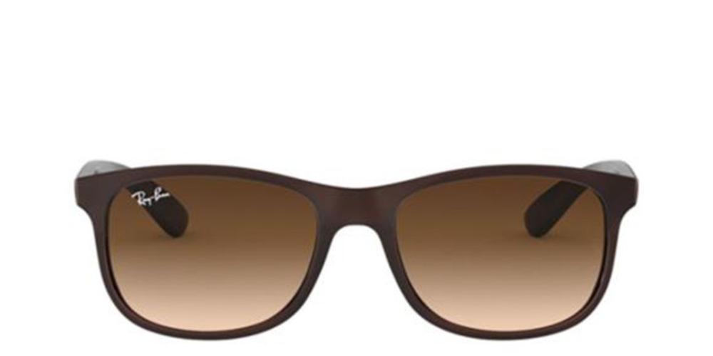Ray-Ban ANDY RB 4202 unisex Brown Squared Sunglasses – Otticanet USA