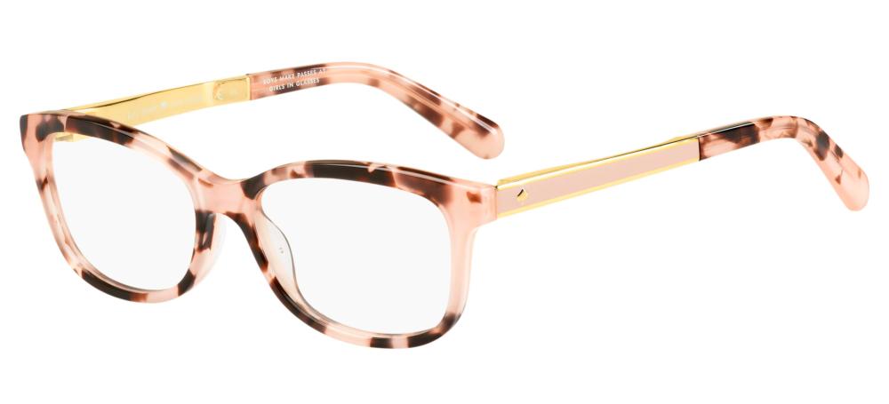 Kate Spade ANGELISA women Pink Geometric Eyeglasses – Otticanet USA
