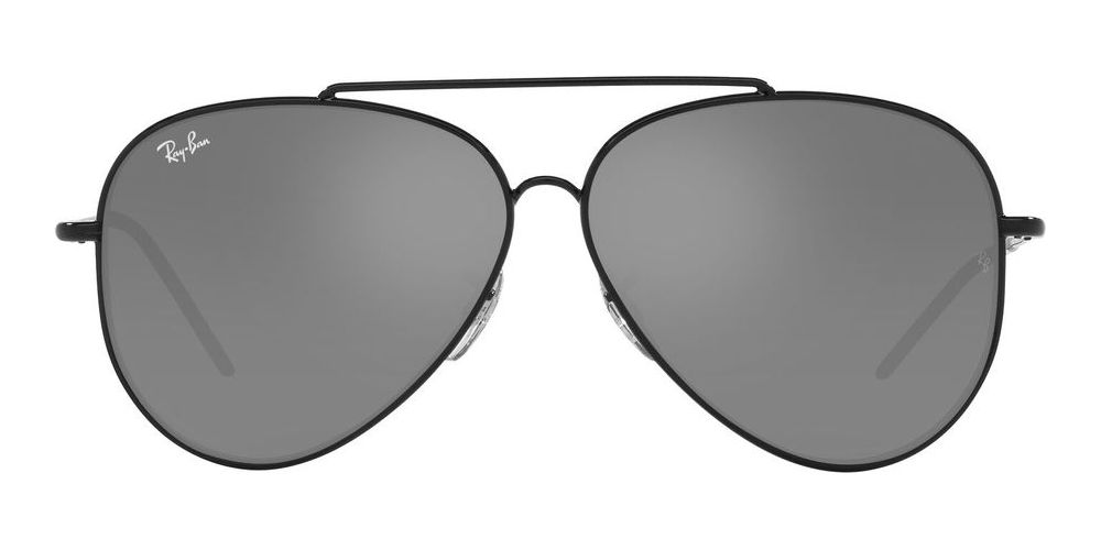 Ray-Ban AVIATOR REVERSE R0101S unisex Black Pilot Sunglasses ...