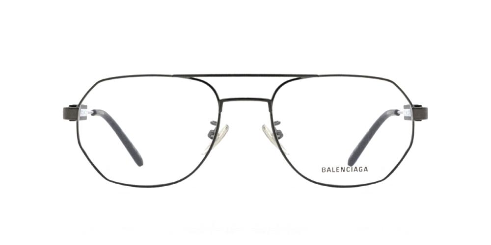 Balenciaga BB0117O unisex Ruthenium Pilot Eyeglasses – Otticanet USA