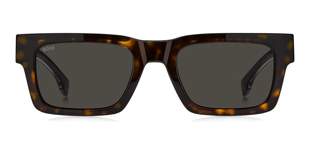 Boss BOSS 1855/S men Havana Squared Sunglasses – Otticanet USA