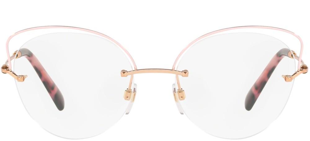 Valentino BUTTERFLY VA 1015 women Rose gold Butterfly Eyeglasses ...