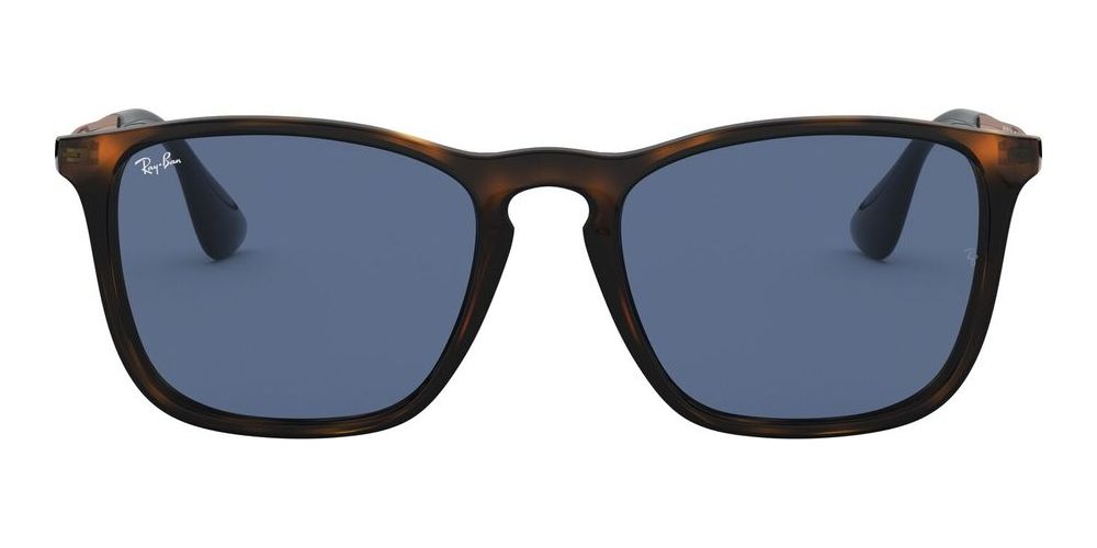 Ray-Ban CHRIS RB 4187 men Havana Geometric Sunglasses – Otticanet USA