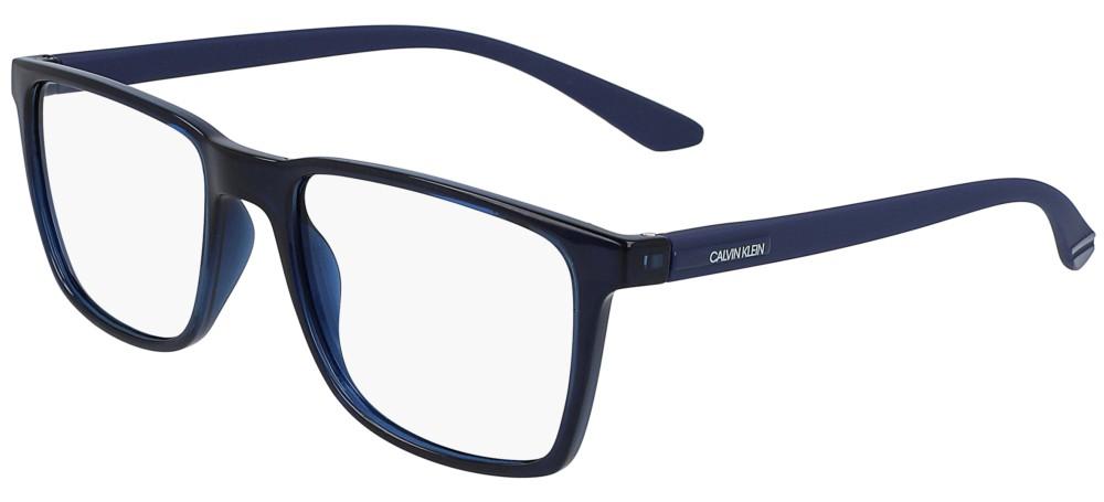 Calvin Klein CK19573 men Blue Squared Eyeglasses – Otticanet USA