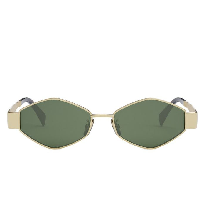 Celine Triomphe Cl40254u Women Gold Geometric Sunglasses – Otticanet USA