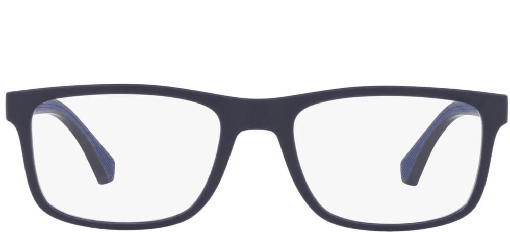 Emporio Armani EA 3147 men Blue Squared Eyeglasses – Otticanet USA