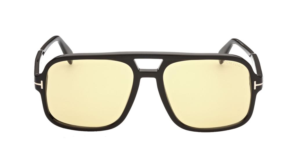Tom Ford Falconer-02 Ft0884 Unisex Black Geometric Sunglasses – Otticanet