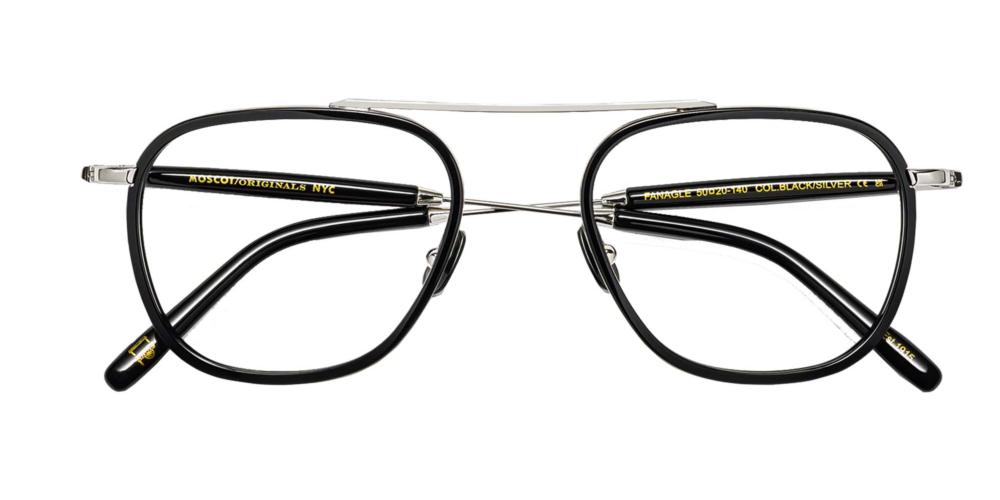 Moscot FANAGLE unisex Black Geometric Eyeglasses – Otticanet USA