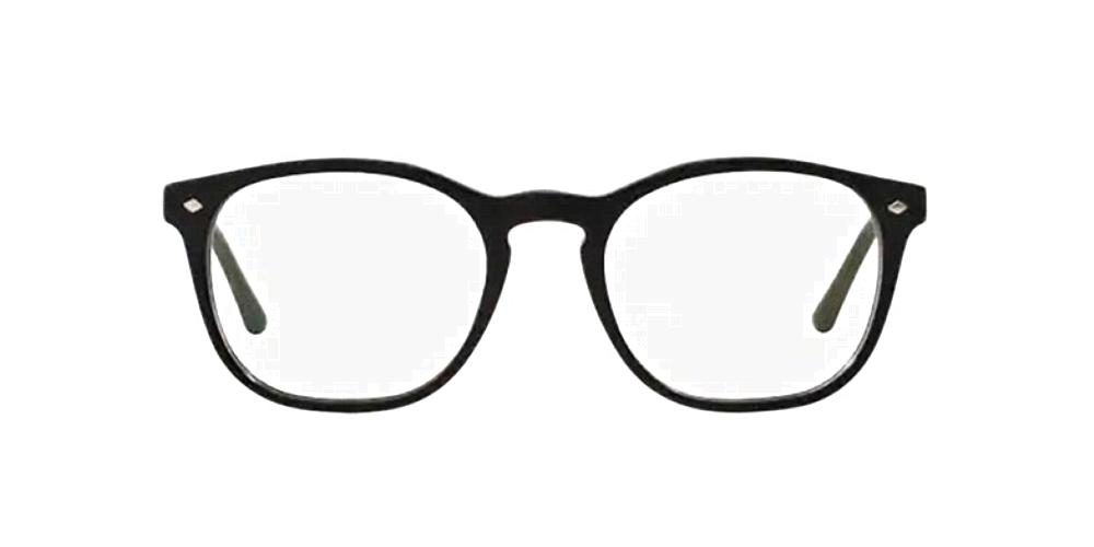 Giorgio Armani FRAMES OF LIFE AR 7074 men Black Pantos Eyeglasses ...