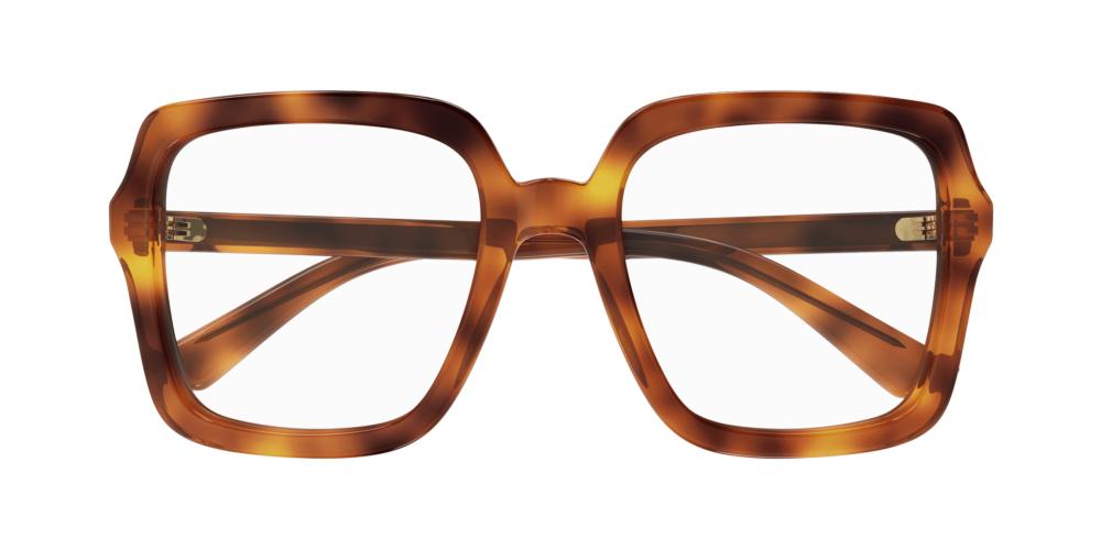 Gucci Gg1318o Women Havana Squared Eyeglasses – Otticanet