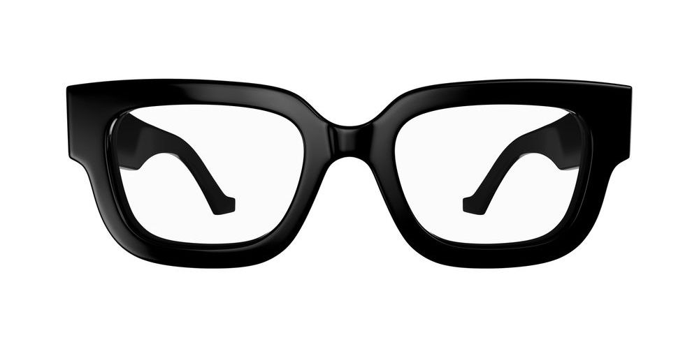 Gucci Gg1548o Women Black Squared Eyeglasses – Otticanet USA