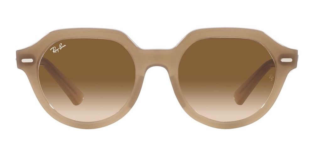 Ray-Ban GINA RB 4399 unisex Brown Geometric Sunglasses – Otticanet USA