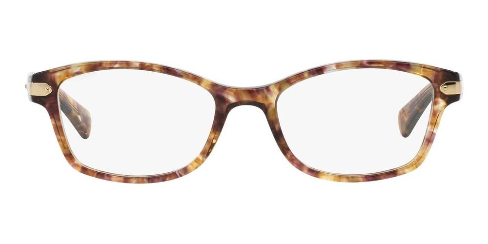 Coach HC 6065 women Havana Geometric Eyeglasses – Otticanet USA