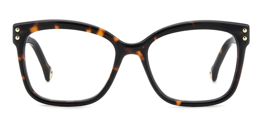 Carolina Herrera Her 0316 Women Havana Rectangle Eyeglasses – Otticanet USA