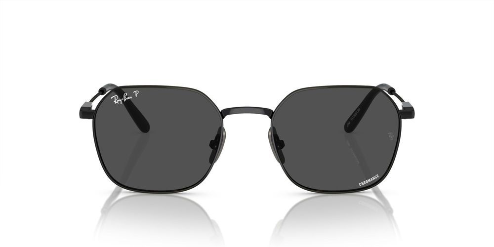 Ray-Ban JIM TITANIUM RB 8094 unisex Black Geometric Sunglasses ...