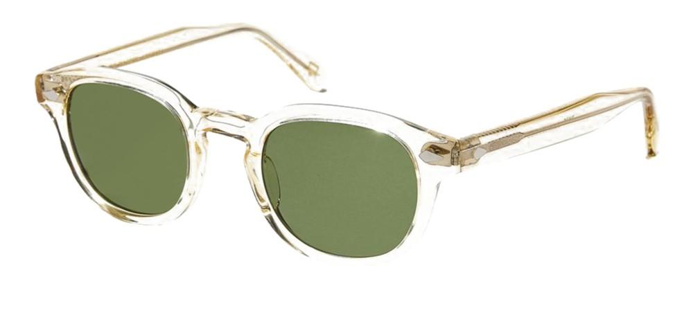 Moscot Lemtosh Unisex Transparent Geometric Sunglasses – Otticanet USA