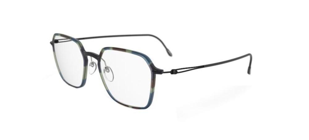 Silhouette LITE SPIRIT 2927 unisex Green Geometric Eyeglasses ...