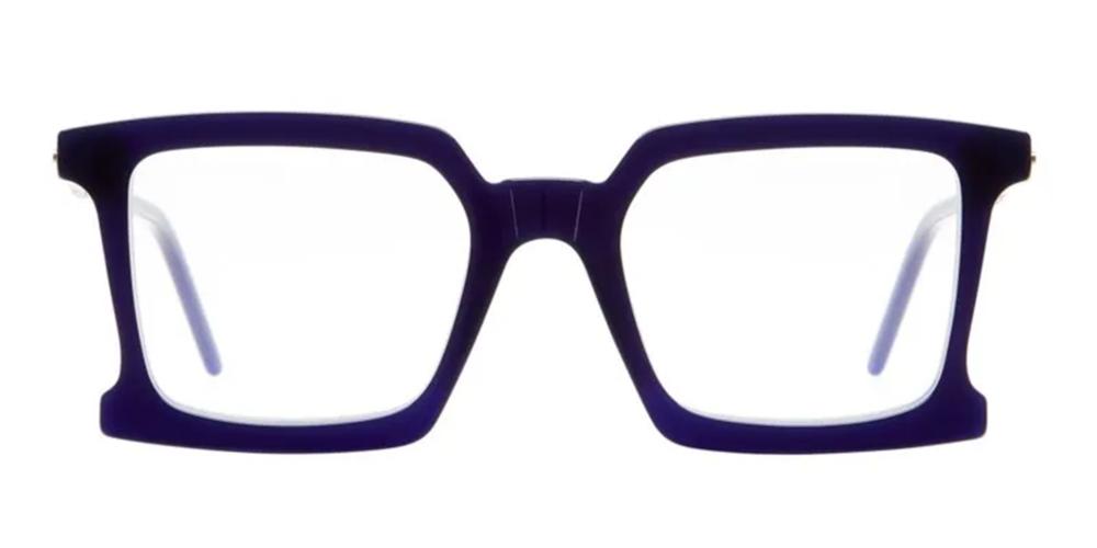 Kuboraum MASKE D72 unisex Blue Squared Eyeglasses – Otticanet USA