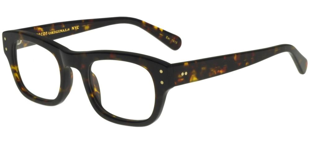 Moscot NEBB unisex Havana Geometric Eyeglasses – Otticanet US