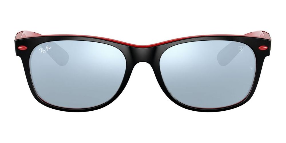 Ray-Ban NEW WAYFARER RB 2132M SCUDERIA FERRARI unisex Black Squared ...