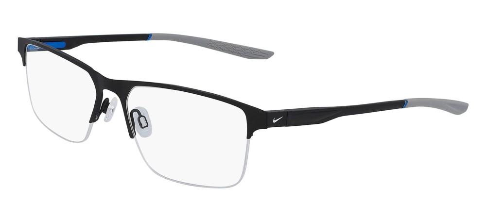 Nike NIKE 8045 men Black Geometric Eyeglasses – Otticanet USA