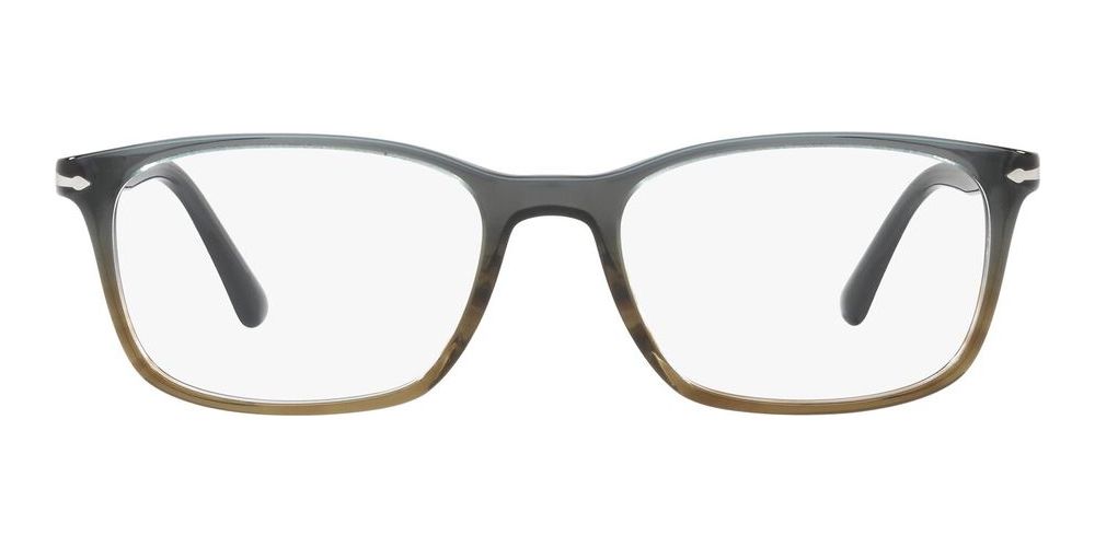 Persol Officina Po 3189v Men Grey Geometric Eyeglasses – Otticanet USA