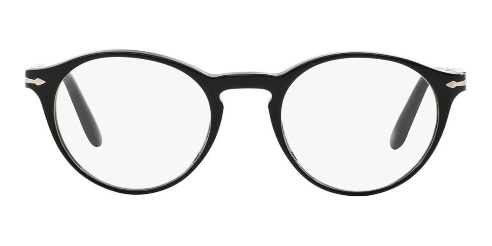 Persol Po 3092v Unisex Black Round Eyeglasses – Otticanet USA