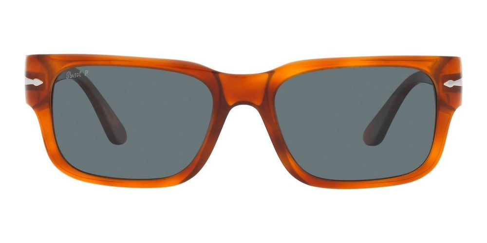 Persol Po 3315s Men Brown Squared Sunglasses – Otticanet USA