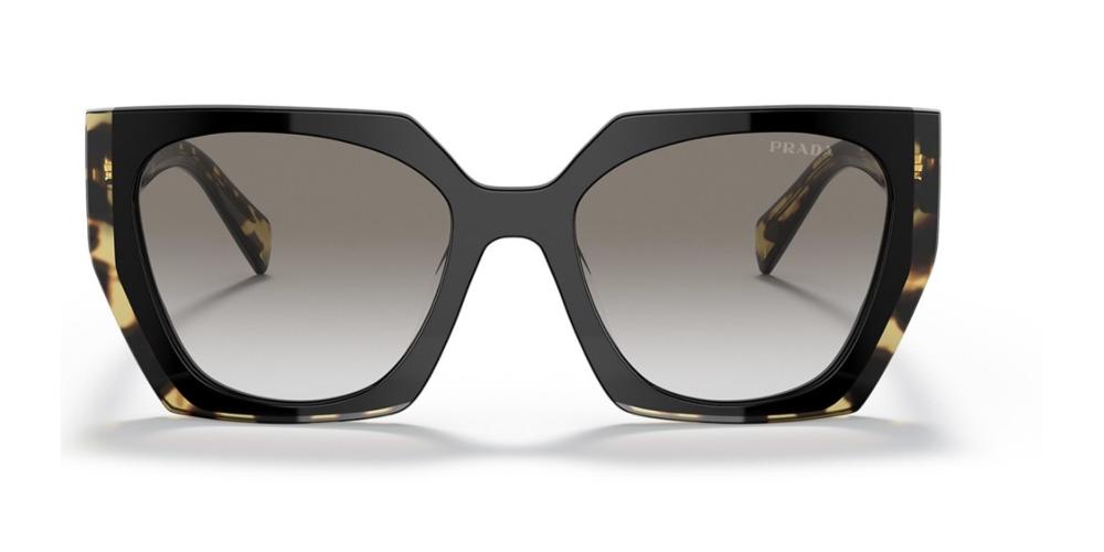 Prada Monochrome Pr 15ws Women Black Geometric Sunglasses – Otticanet