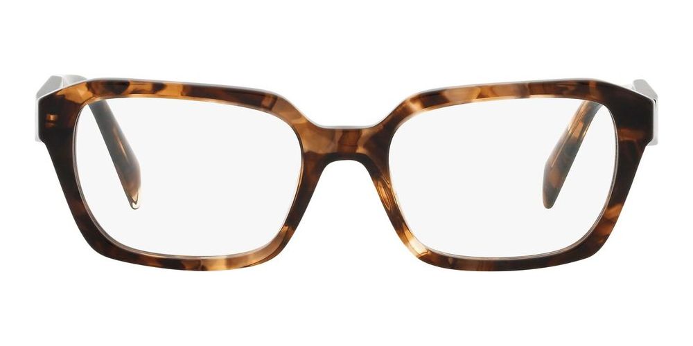 Prada PR 14ZV women Havana Squared Eyeglasses – Otticanet USA