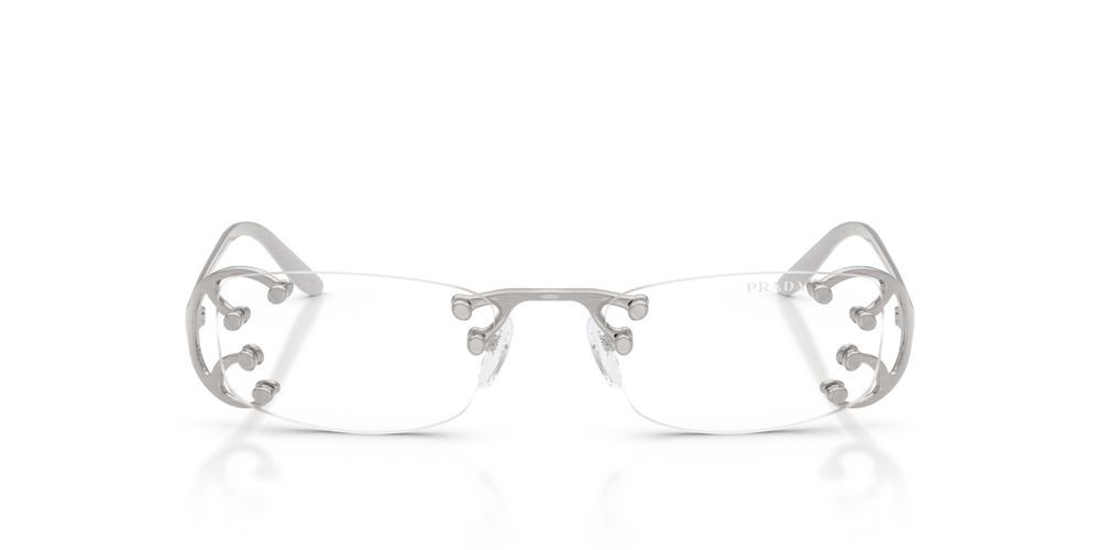 Prada PR C57S women Silver Rectangle Sunglasses – Otticanet USA