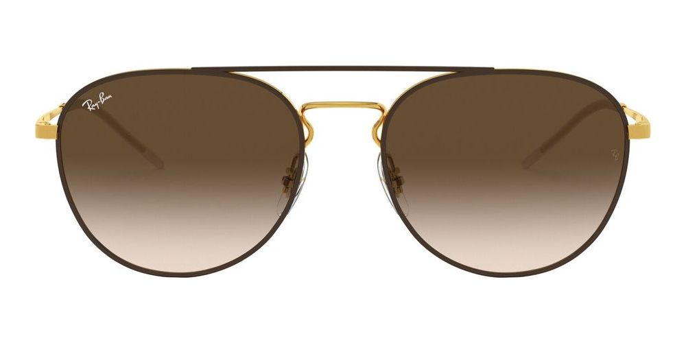 Ray-Ban RB 3589 women Brown Geometric Sunglasses – Otticanet USA