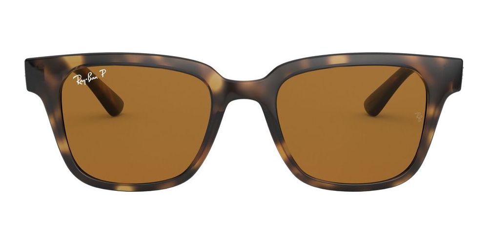 Ray-Ban RB 4323 unisex Havana Squared Sunglasses – Otticanet USA