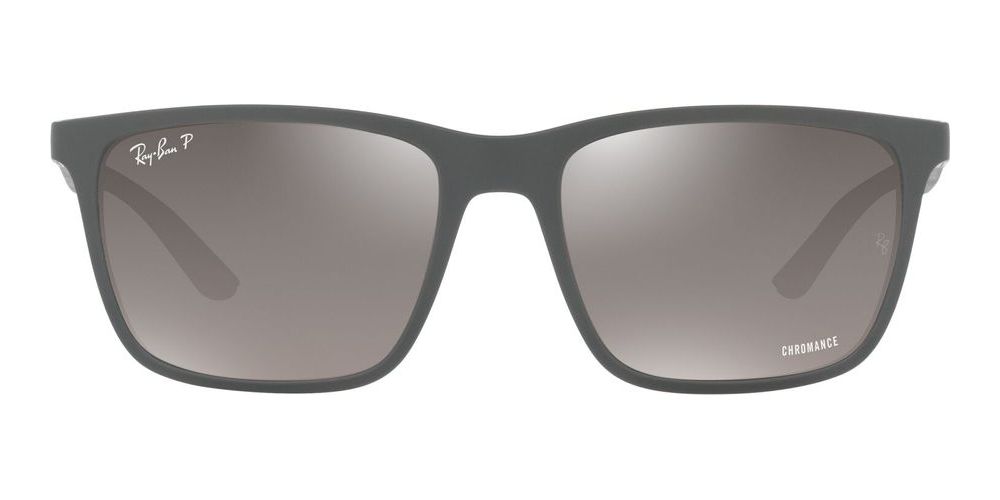 Ray-ban Rb 4385 Men Grey Squared Sunglasses – Otticanet USA