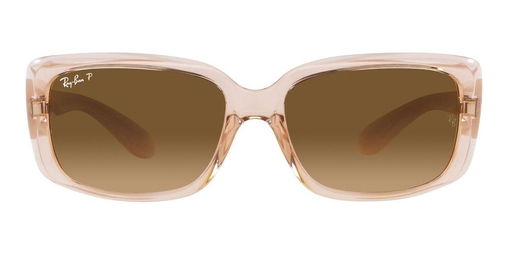 Ray-Ban RB 4389 women Brown Squared Sunglasses – Otticanet USA