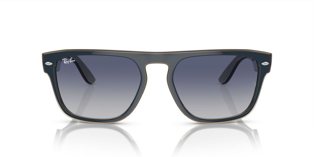 Ray-ban Rb 4407 Unisex Blue Squared Sunglasses – Otticanet USA