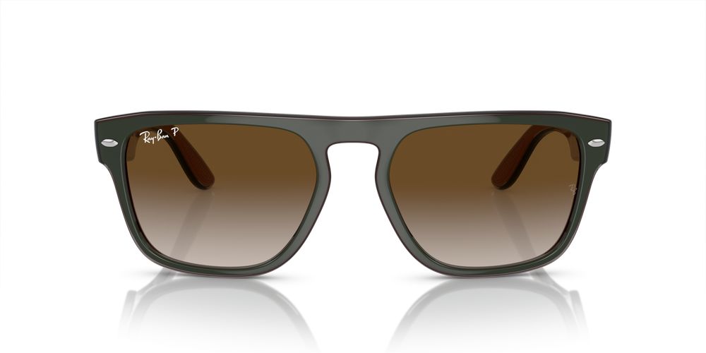 Ray-Ban RB 4407 unisex Green Squared Sunglasses – Otticanet USA
