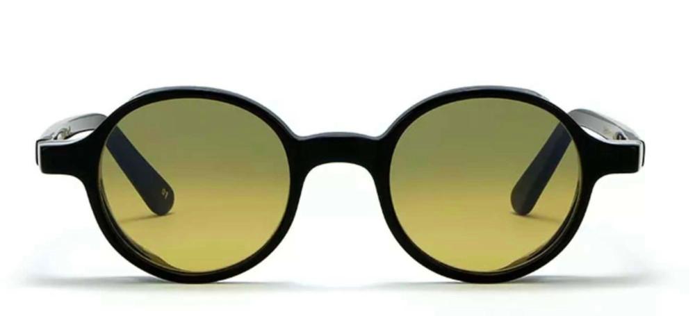 L.G.R REUNION EXPLORER men Black Round Sunglasses – Otticanet USA
