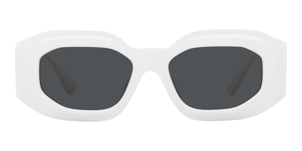 Versace Rock Icons Ve 4425u Men White Geometric Sunglasses – Otticanet USA
