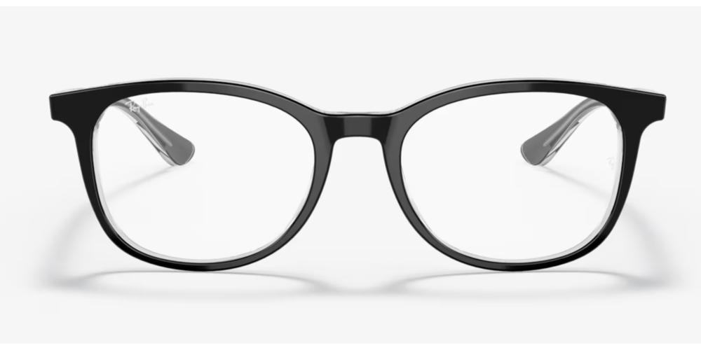 Ray-Ban RX 5356 unisex Black Geometric Eyeglasses – Otticanet USA