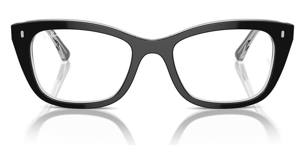 Ray-Ban RX 5433 unisex Black Squared Eyeglasses – Otticanet USA