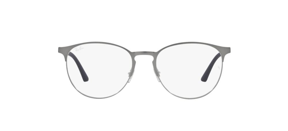 Ray-Ban RX 6375 unisex Ruthenium Round Eyeglasses – Otticanet USA