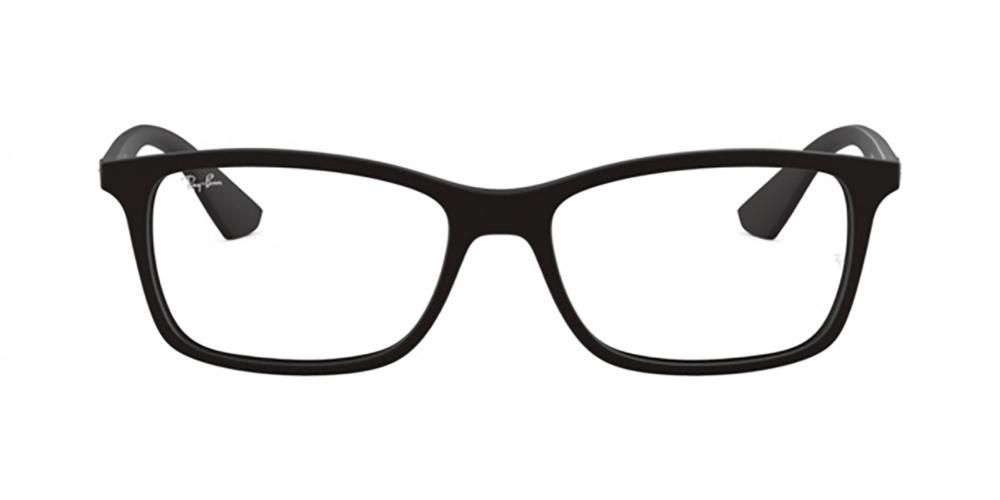 Ray-Ban RX 7047 unisex Black Geometric Eyeglasses – Otticanet USA