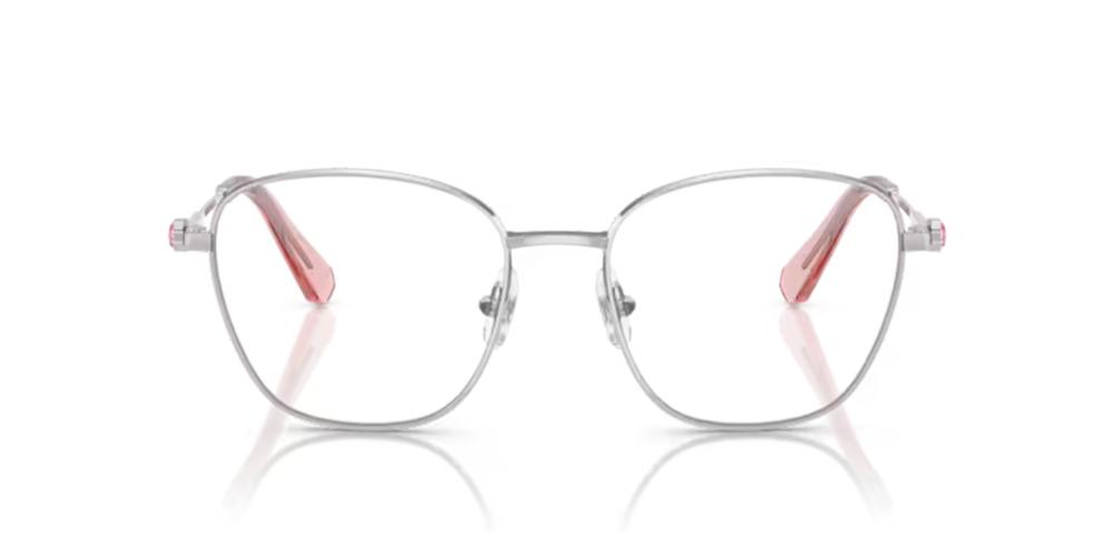 Swarovski SK1019 women Silver Squared Eyeglasses – Otticanet USA