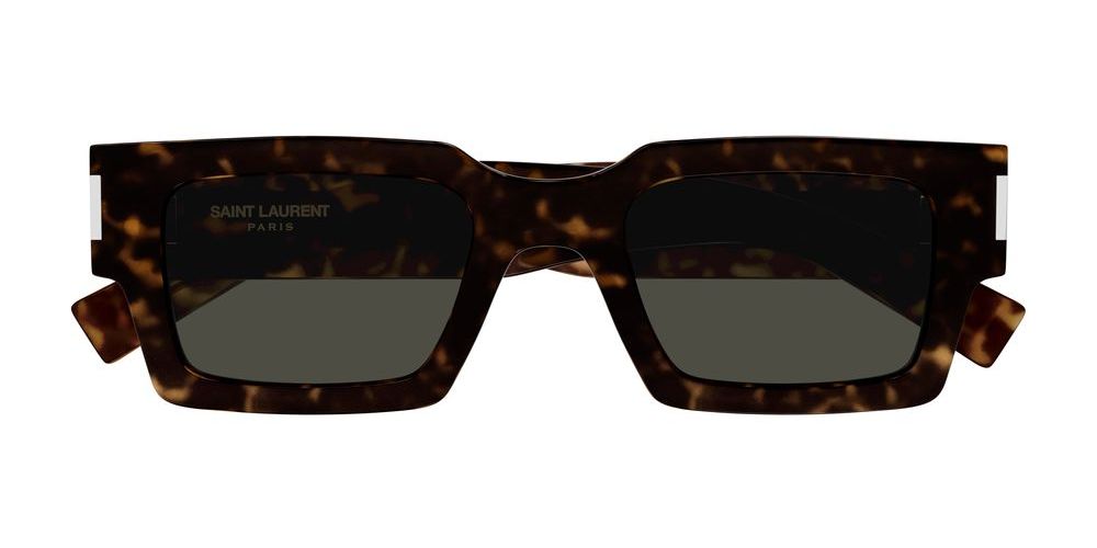 Saint Laurent SL 572 unisex Havana Rectangle Sunglasses – Otticanet USA