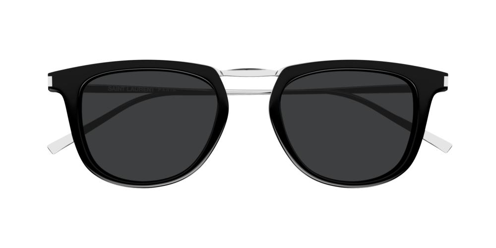 Saint Laurent Sl 753 Sun Unisex Black Pantos Sunglasses – Otticanet USA