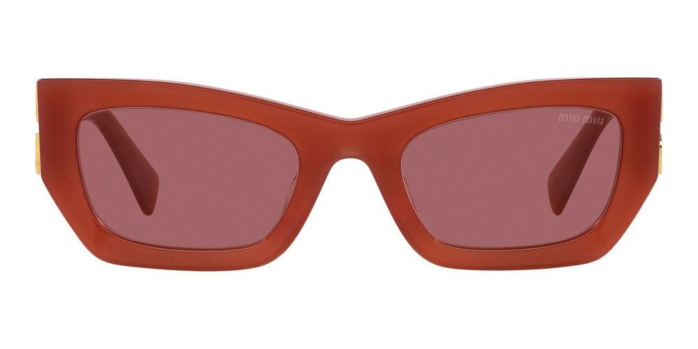 Miu Miu SMU 09WS women Violet Geometric Sunglasses – Otticanet USA