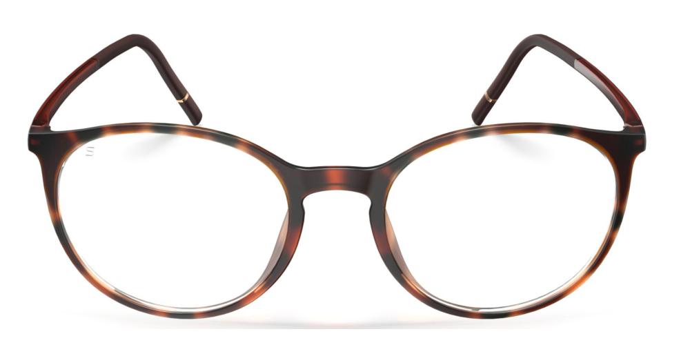 Silhouette SPX ILLUSION 2960 unisex Havana Squared Eyeglasses ...